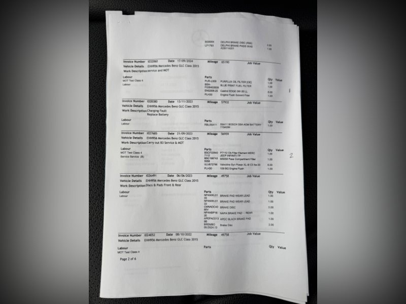 Used 2015 Mercedes-Benz GLC 2.1 GLC220d AMG Line SUV 5dr Diesel G ...